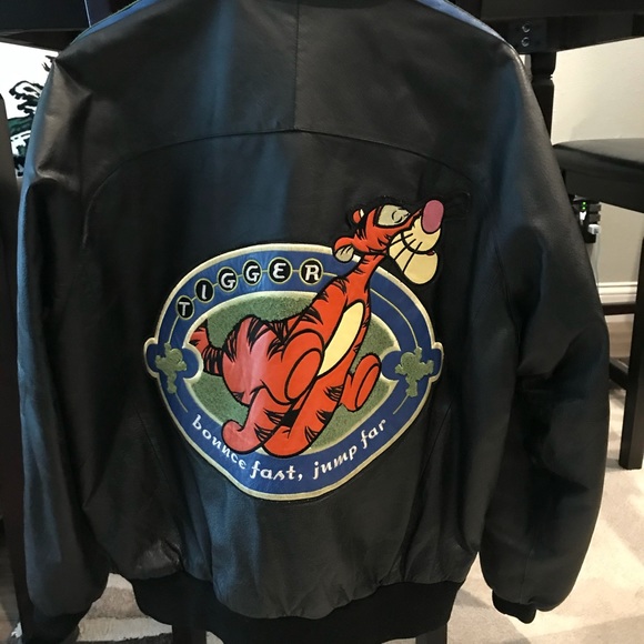 Jackets & Coats | Disney Tigger Leather Jacket | Poshmark